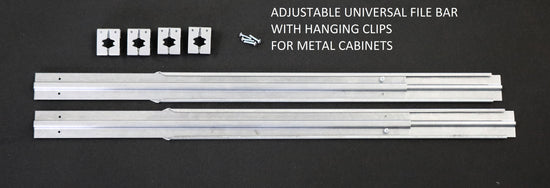 Adjustable Universal File Bar© with Clips – Northland Online